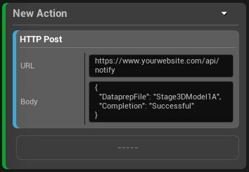 Custom Dataprep Operation Operation Post Notification Unreal
