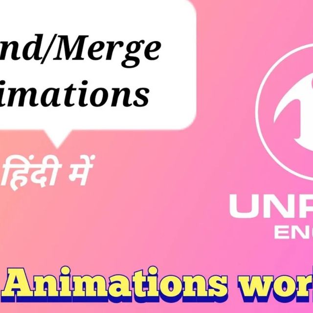 Animations For Beginners हद म Blend Merge Animations in Unreal