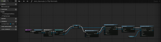Asset Action Utility Bulk Flip Normals Of Selected Static Meshes From