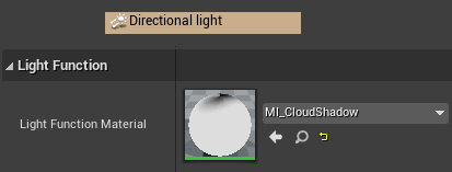 Ground Clouds Shadows Light Function Unreal Engine Code Snippet