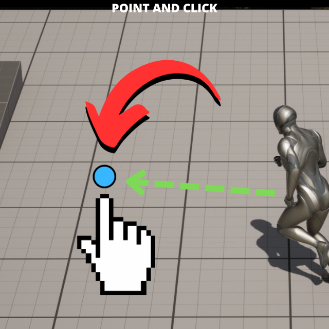 How To Make The Point Click Mechanic To Move Your Player In Unreal