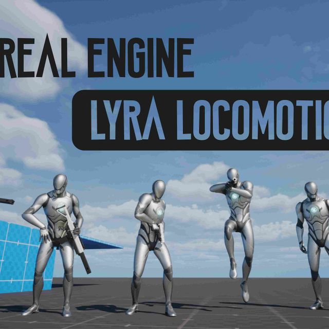 Unreal Engine 5 Basic Locomotion Using Lyra Animations AimOffset