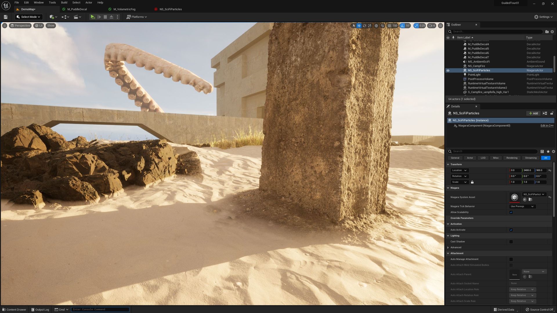 Unreal Engine 5 Guided Tour | Talks and demos