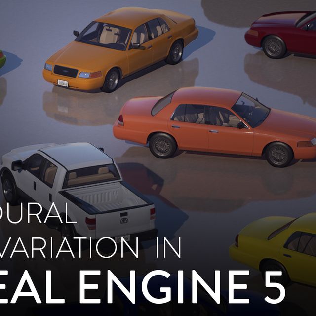 Procedural Color Variation In Unreal Engine 5 | Community tutorial Procedural Color Variation In Unreal Engine 5 | Community tutorial