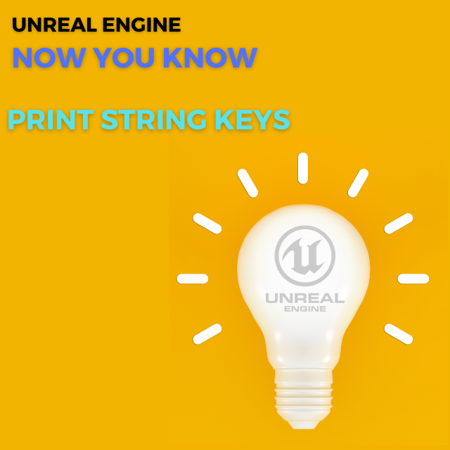 Print String Keys (Now you know series) | Community tutorial Print String Keys (Now you know series) | Community tutorial