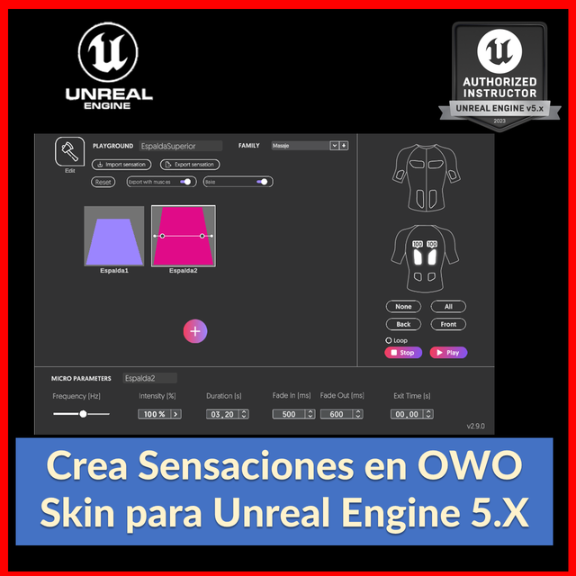 Tutorial Completo de Sensations Creator de OWO Skin y exportación a Unreal Engine 5 | Community ...