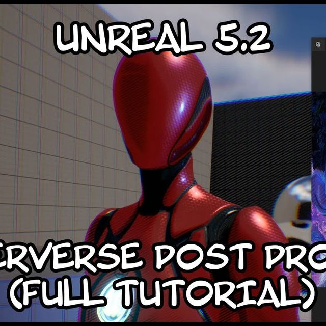 Unreal 5.2 - Spiderverse inspired post process material | Community ...