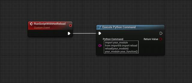Calling your Python code from Blueprints with 'Hot Reload' | Unreal ...