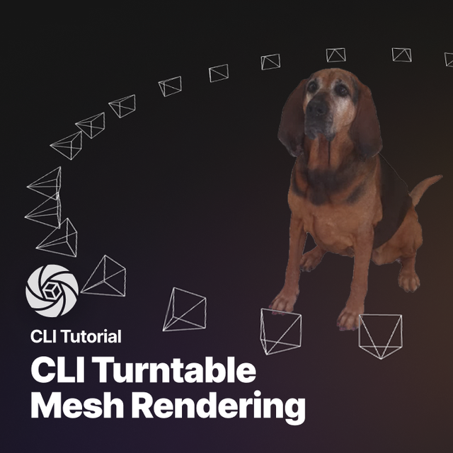 Cli Turntable Mesh Rendering Tutorial