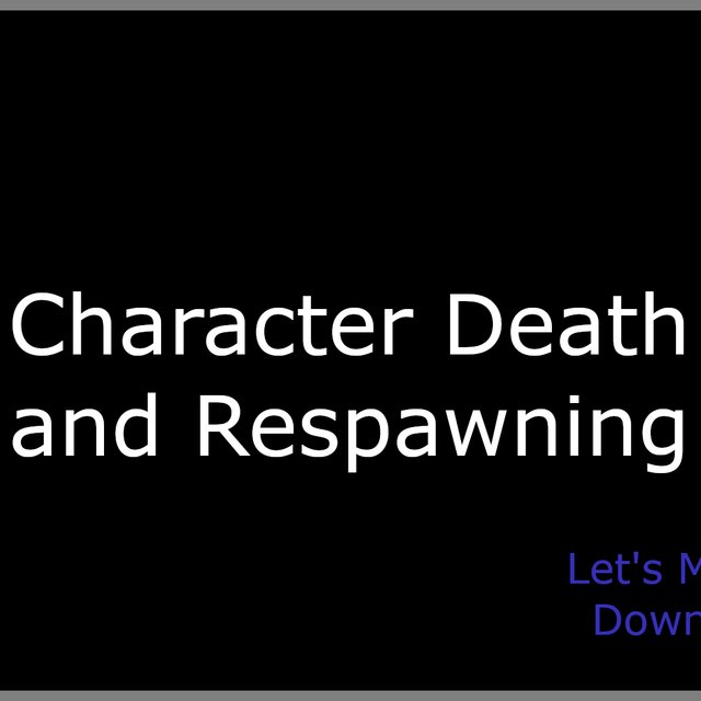 40 - Character Death and Respawning - Let's Make a Top Down Shooter ...