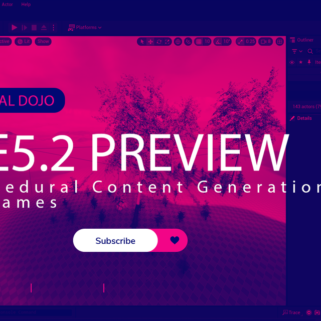 Unreal Engine 5 2 Procedural Content Generation Framework In Games Community Tutorial
