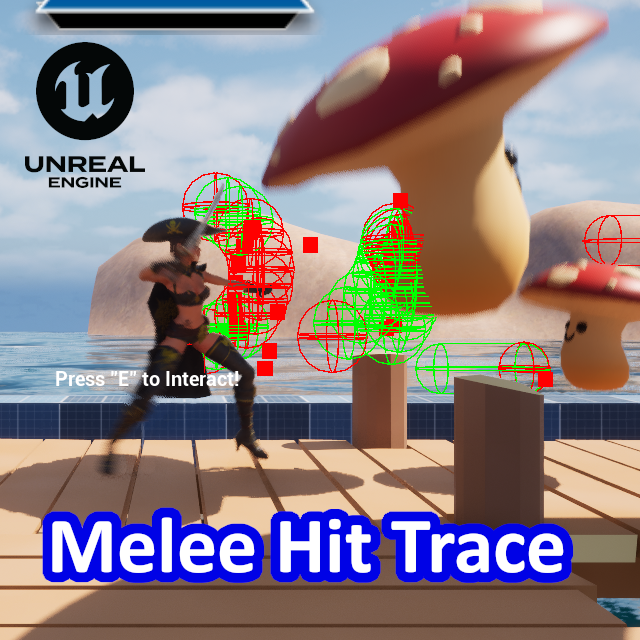 Melee Trace - Unreal Engine 5.5 | Community tutorial