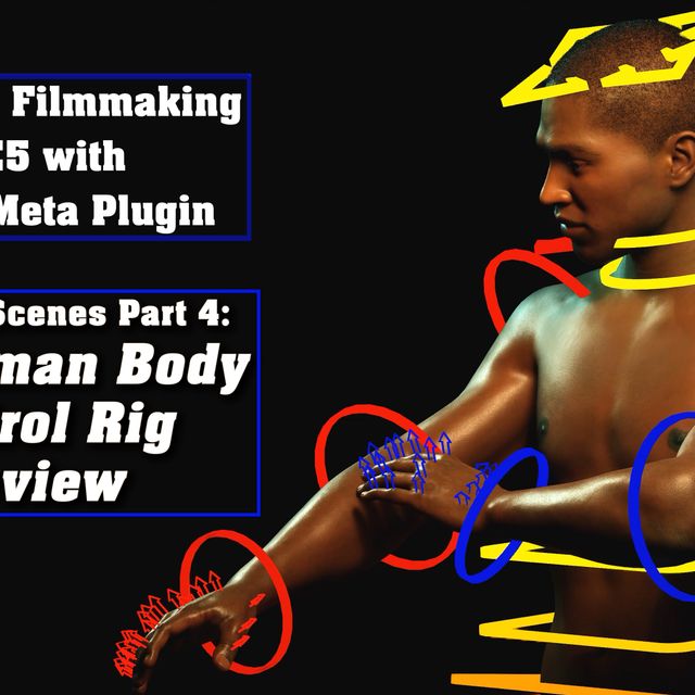 Testing the Metahuman Body Control Rig for Short Film Enzo | Community ...