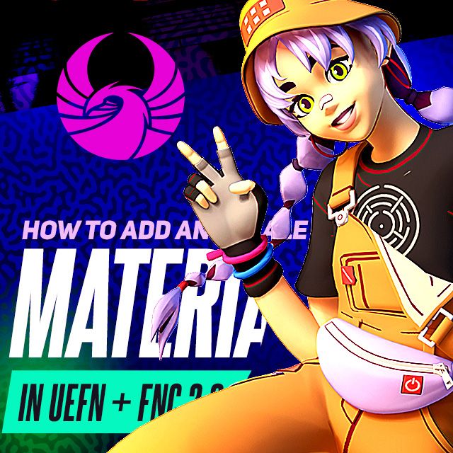 Materials :How to add & scale Materials in UEFN | Easy! | Community tutorial