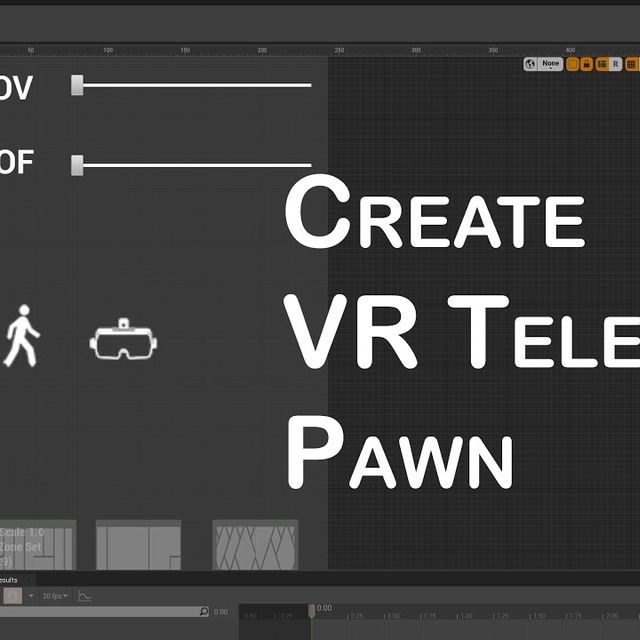 Unreal Engine 4 Arch-viz Tutorial Course part 10-9 UMG UI Designer-Creating VR Teleport Pawn ...