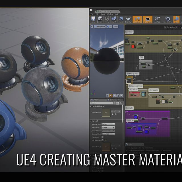 UE4 - Creating Master Materials | Community tutorial