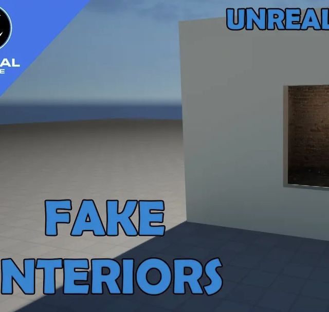 How to make FAKE INTERIORS with material | Community tutorial