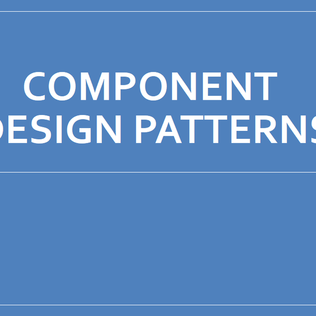 Components Game Design Pattern | Community tutorial Components Game Design Pattern | Community tutorial