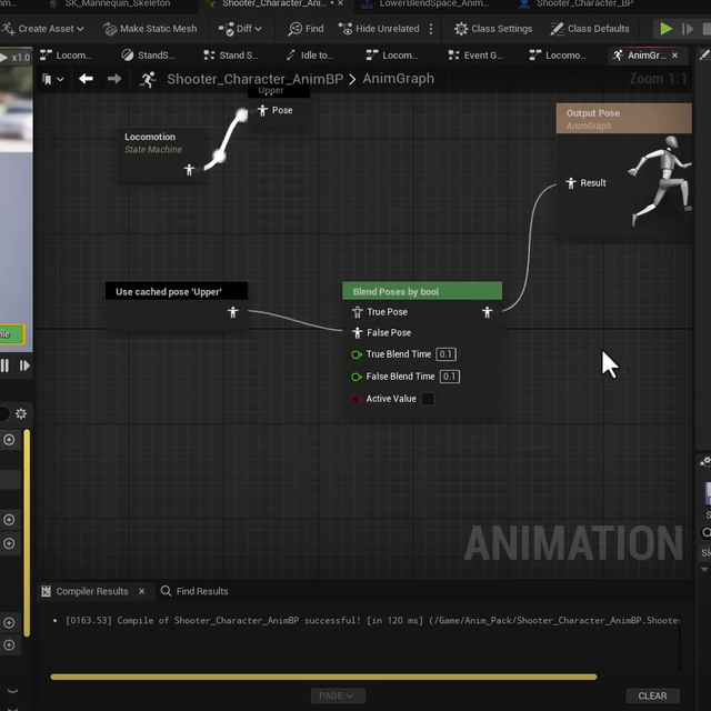 Blend Pose By Bool Unreal Engine 5 Community Tutorial