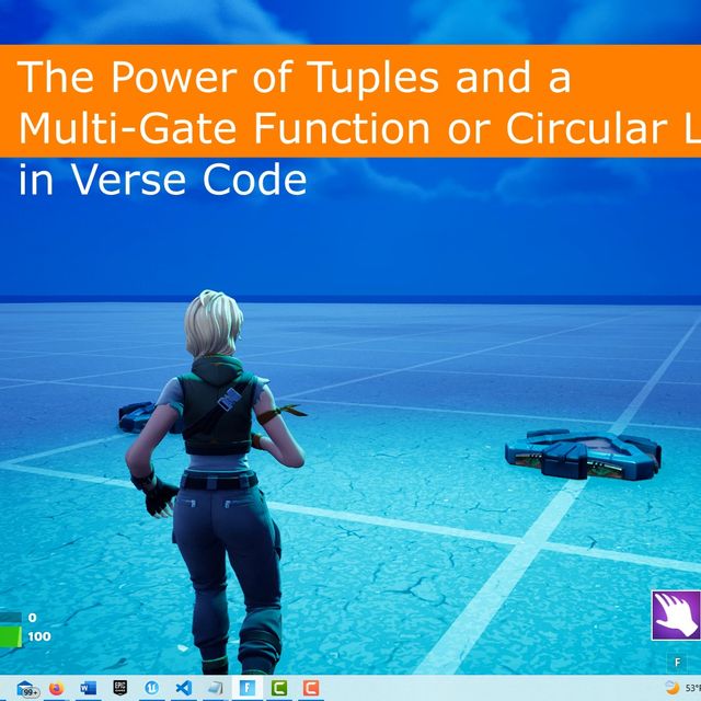 The Power Of Tuples And A Multi Gate Function Or Circular Linked List In Verse Code Community 