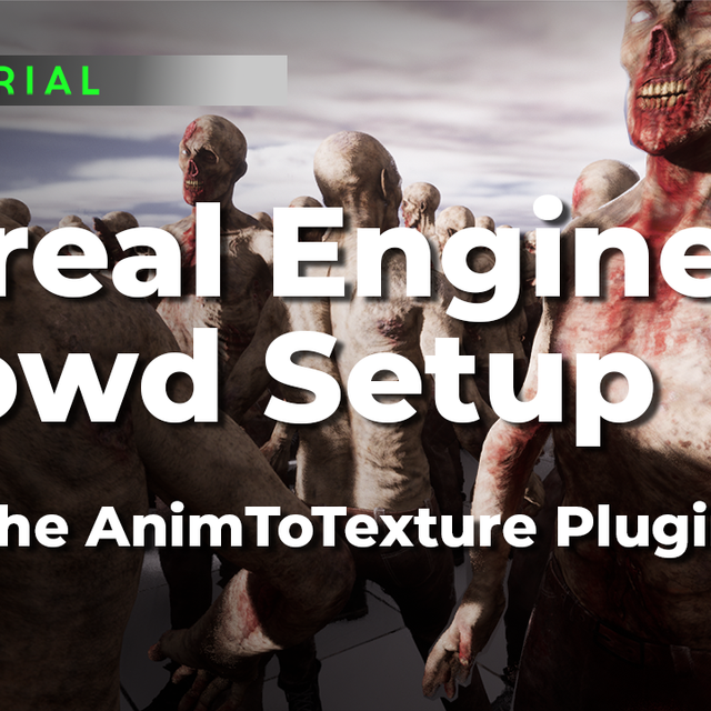 AnimToTexture Plugin, How to Use it to make Vertex Animation Textures for crowds | Community ...