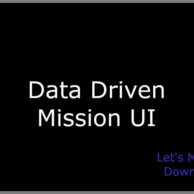 26 - Data Driven Mission UI - Let's Make a Top Down Shooter | Community ...