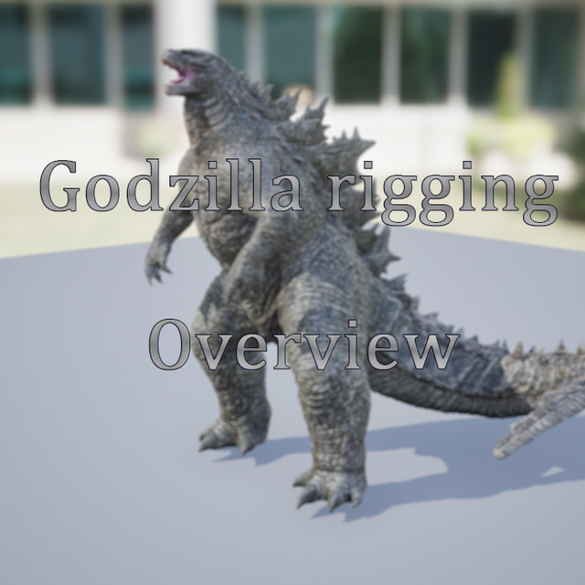 Godzilla rig in unreal engine | Community tutorial