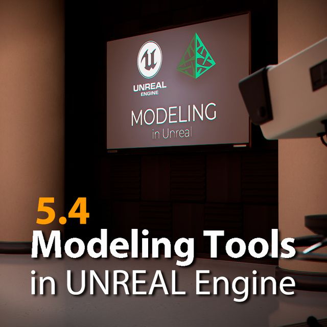 Modeling Tools in UNREAL Engine 5.4 Part 1 | Community tutorial Modeling Tools in UNREAL Engine 5.4 Part 1 | Community tutorial