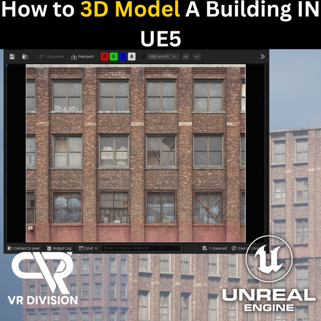 Unreal Engine 5.1 | How to Model a 3D Building | Community tutorial
