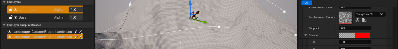 Landscape Creation Using Blueprint Brushes | Community tutorial