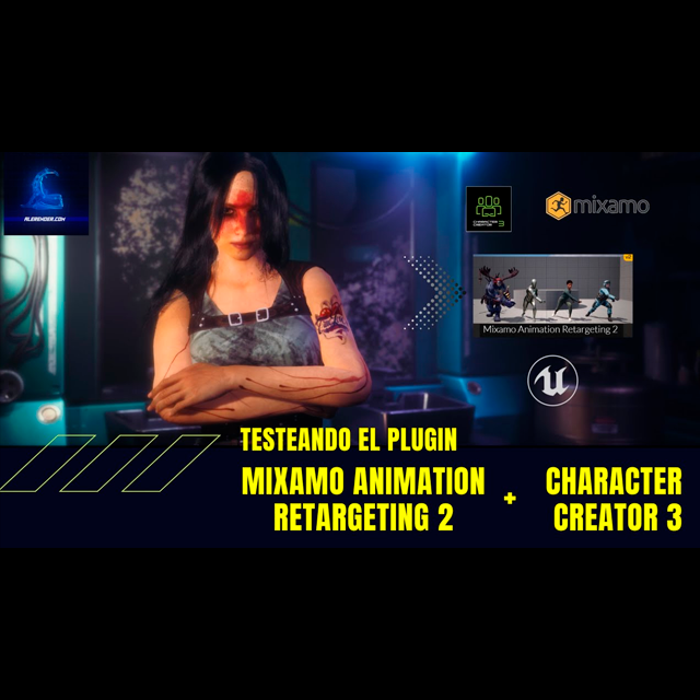 Character Creator 3 + Mixamo Animation Retarget v2 | Community tutorial