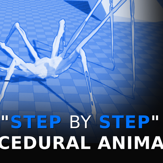 Step by step: Control Rig Procedural Walk Spider | Community tutorial