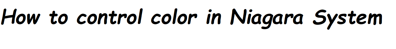 How to control color in Niagara system | Community tutorial