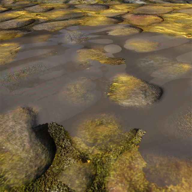 Authoring a Puddle of Water with Substrate Materials | Community tutorial