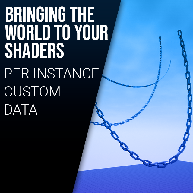 Swaying Chain Blueprint With Per Instance Custom Data Community Tutorial