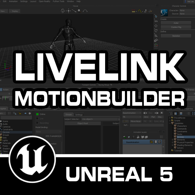 Setup LiveLink Between Motionbuilder and Unreal Engine 5 Tutorial | Community tutorial