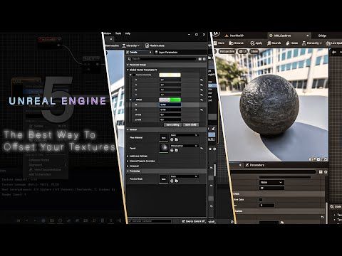 Unreal Engine 5: How To Offset Your Textures - Enabling Rotation for ...