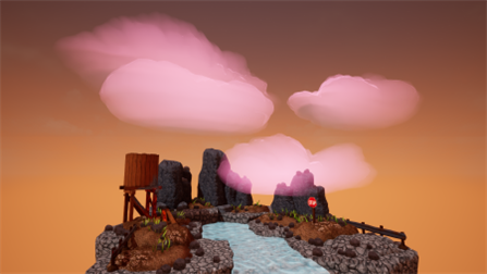 Using Displacement and Subsurface Scattering for Clouds | Tutorial