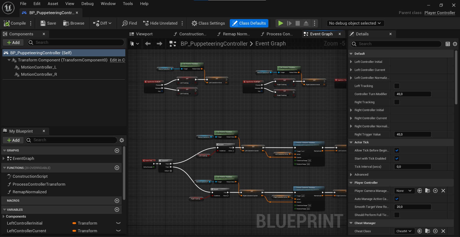 Puppeteering: Recording Animations in UE5 | Talks and demos