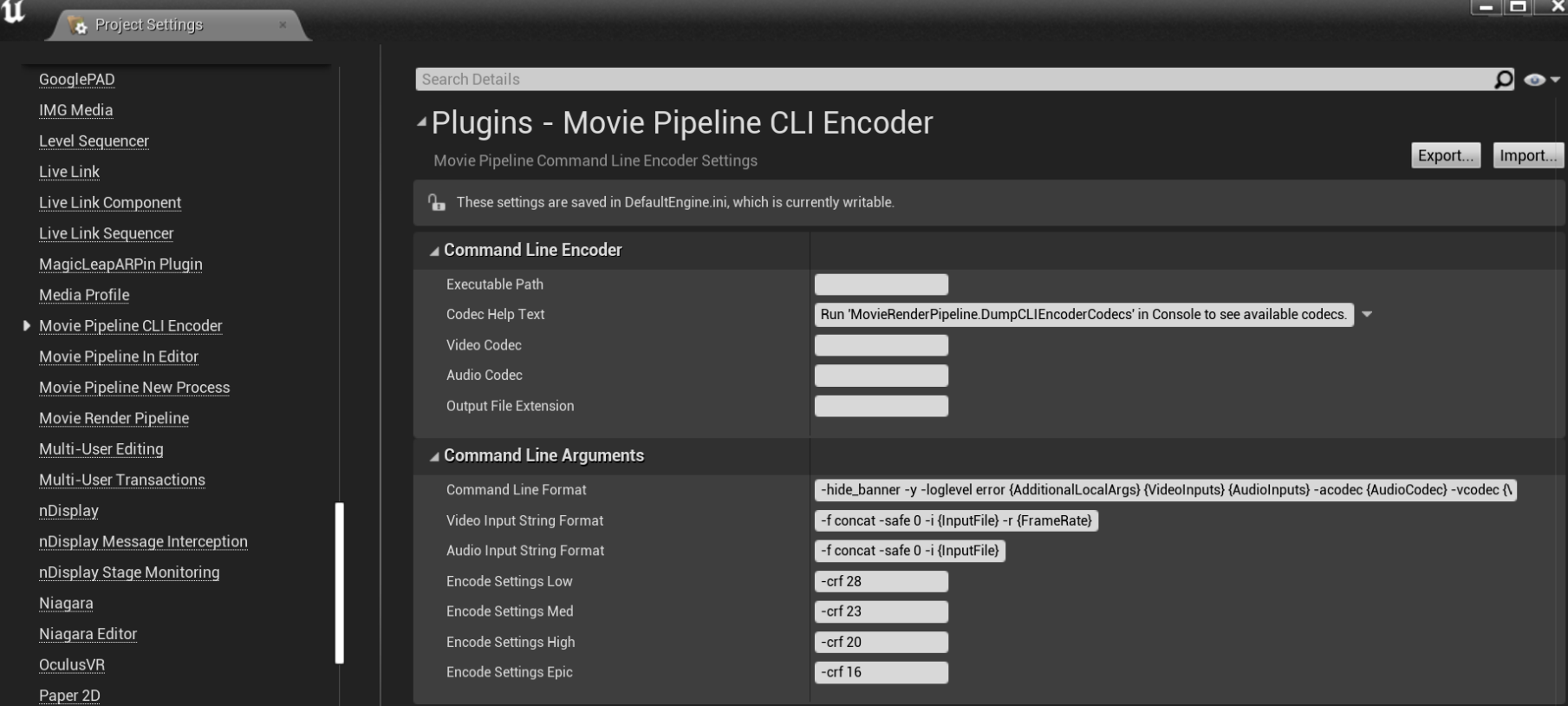 How to use FFmpeg with the Command Line Encoder in Movie Render Queue | Tutorial