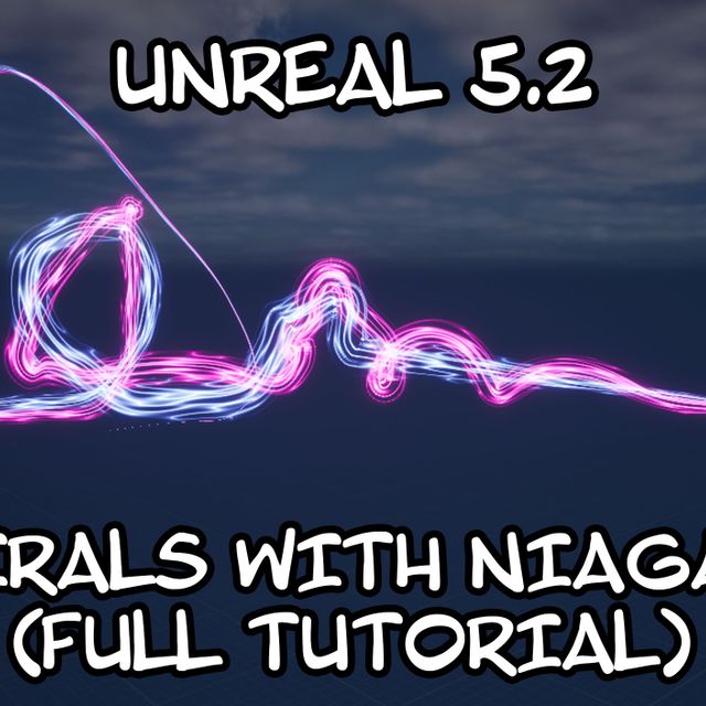 Spirals in Niagara using custom position binding | Community tutorial