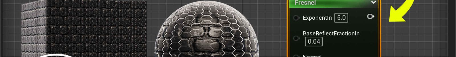 Fresnel node in Unreal Engine materials EXPLAINED! | Community tutorial