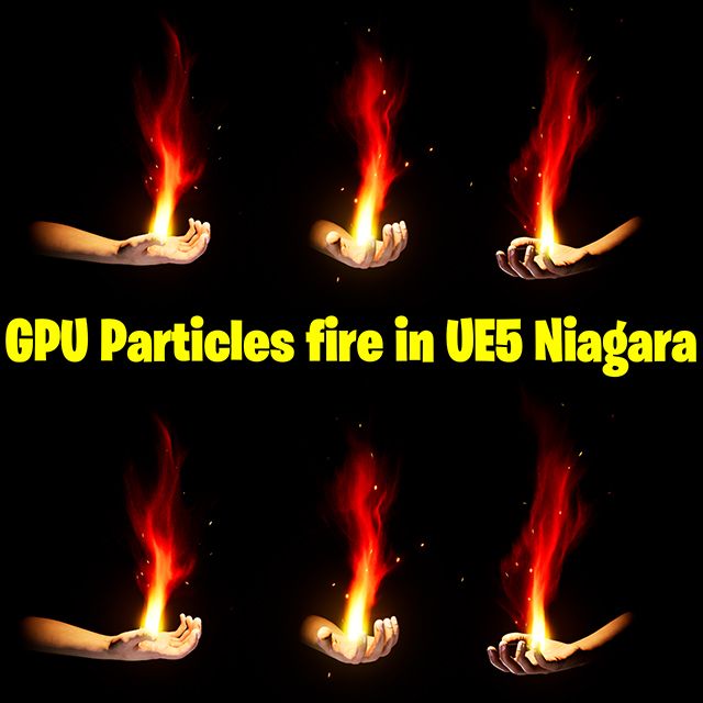 GPU Particle Fire in UE5 Niagara Tutorial | Community tutorial GPU Particle Fire in UE5 Niagara Tutorial | Community tutorial