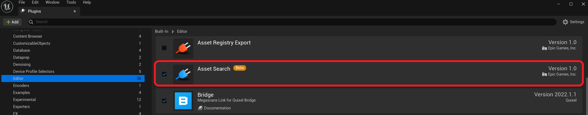 Finding String References with the Asset Search Plugin | Tutorial