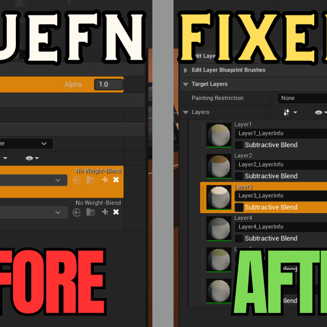Landscape Paint Layer fix | Community tutorial