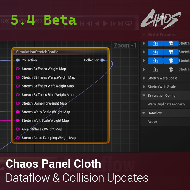 Panel Cloth - Dataflow and Collision Updates (5.4) | Tutorial