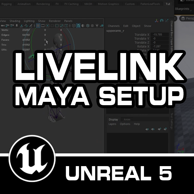 Setup LiveLink between Maya and Unreal 5 | Community tutorial