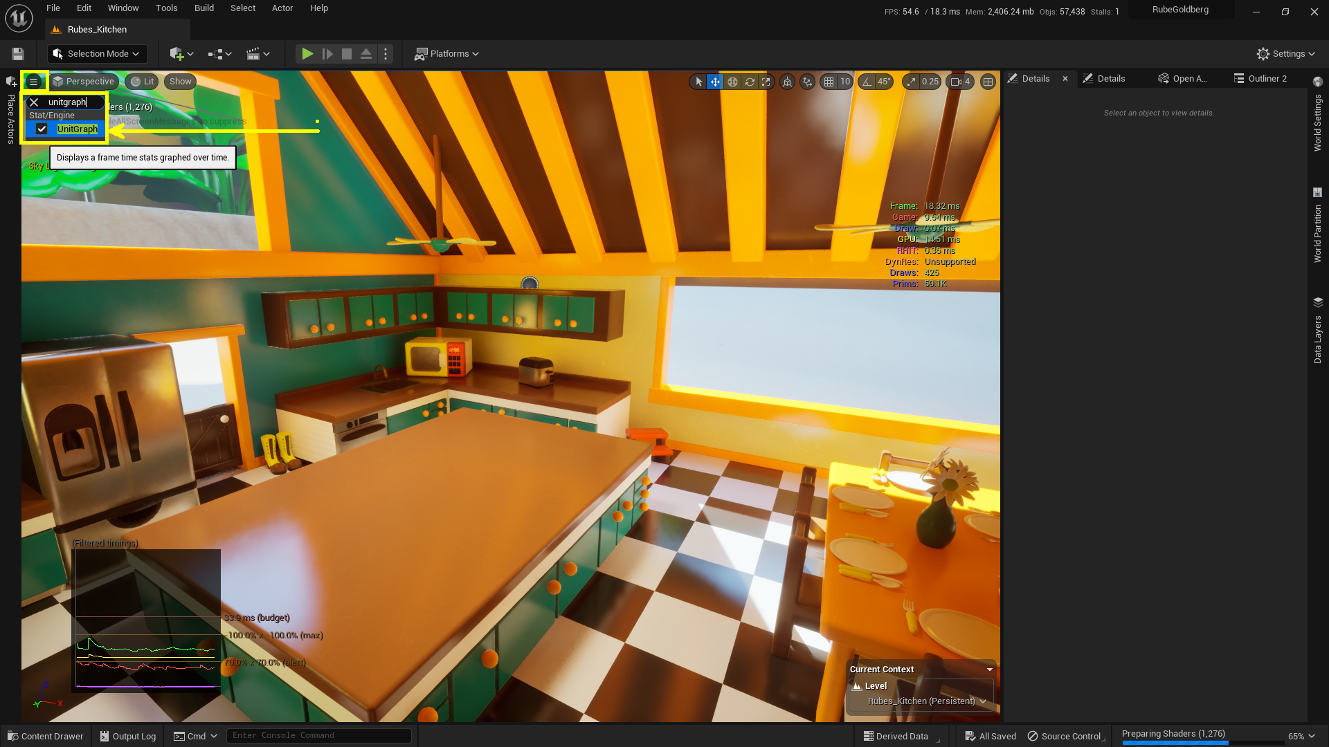 Toggle on Unit Graph | Community tutorial
