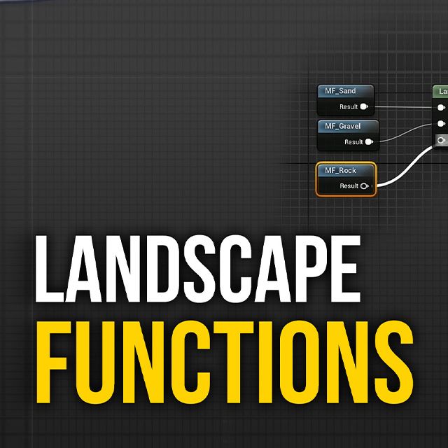 Nanite Landscape Material Function erstellen | Community tutorial