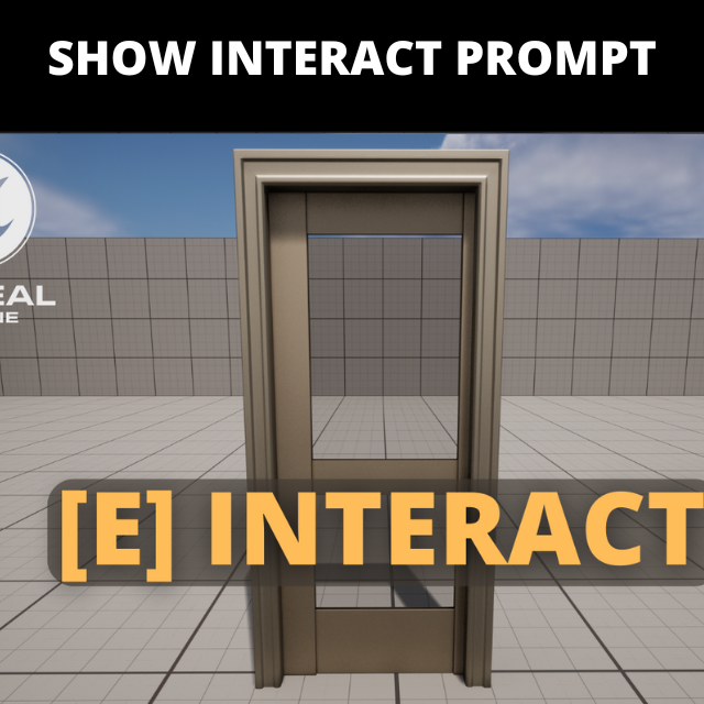 How To Make A 3d Interaction Prompt In Unreal Engine 5 Community Tutorial 3737